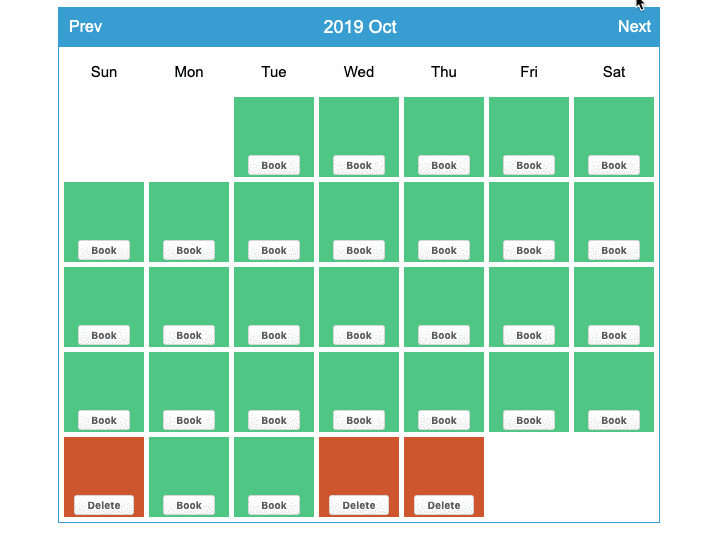 How To Build A PHP Booking Calendar With MySQL